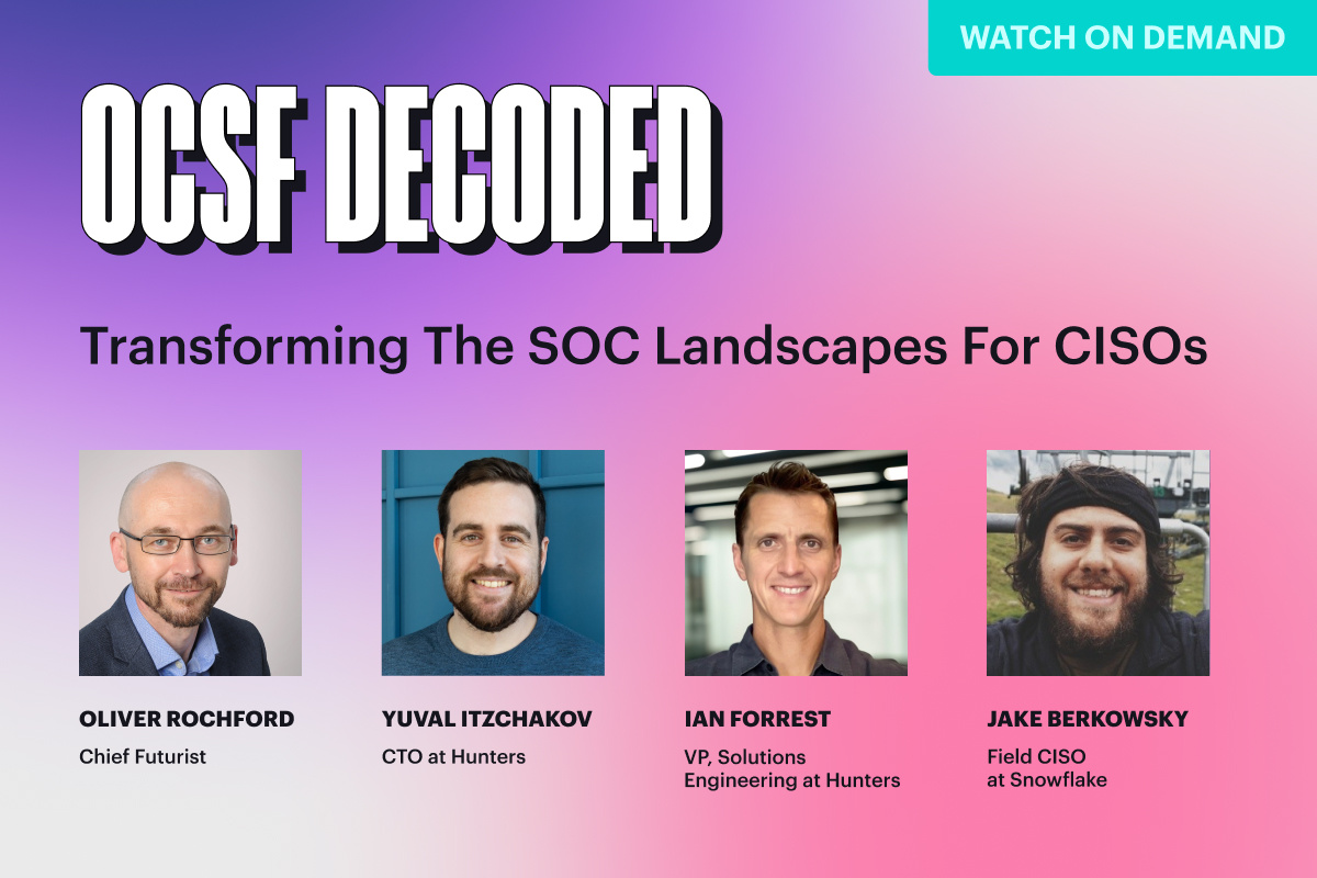 Hunters: Your Next SIEM is a SOC Platform | Automate Your TDIR Process